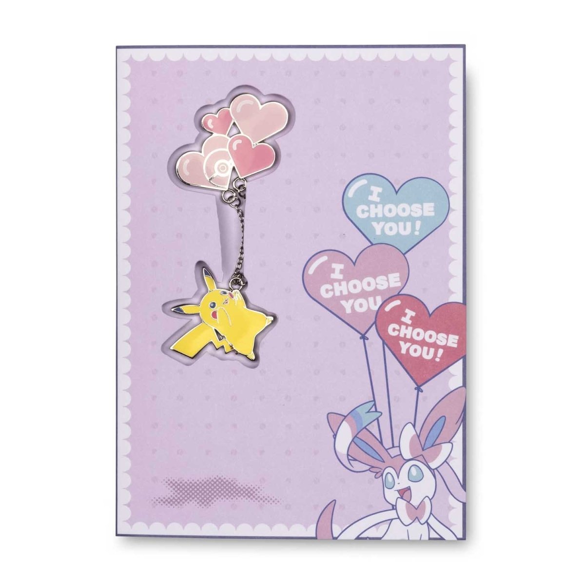 Pikachu & Sylveon Balloon Bouquet Pokémon Pin & Greeting Card | Pokémon ...