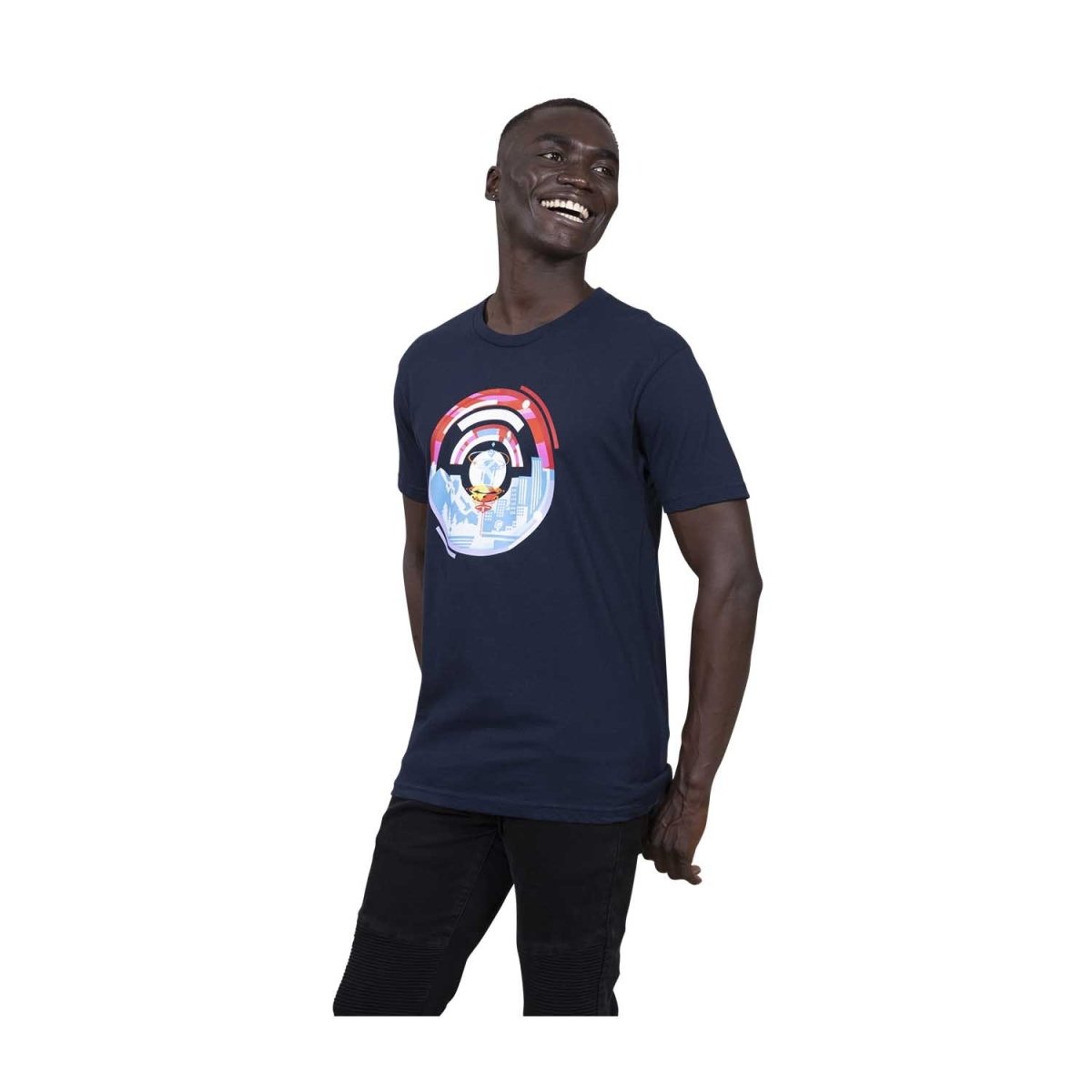 Pokémon GO Fest 2021 Navy Relaxed Fit Crew Neck T-Shirt - Adult ...