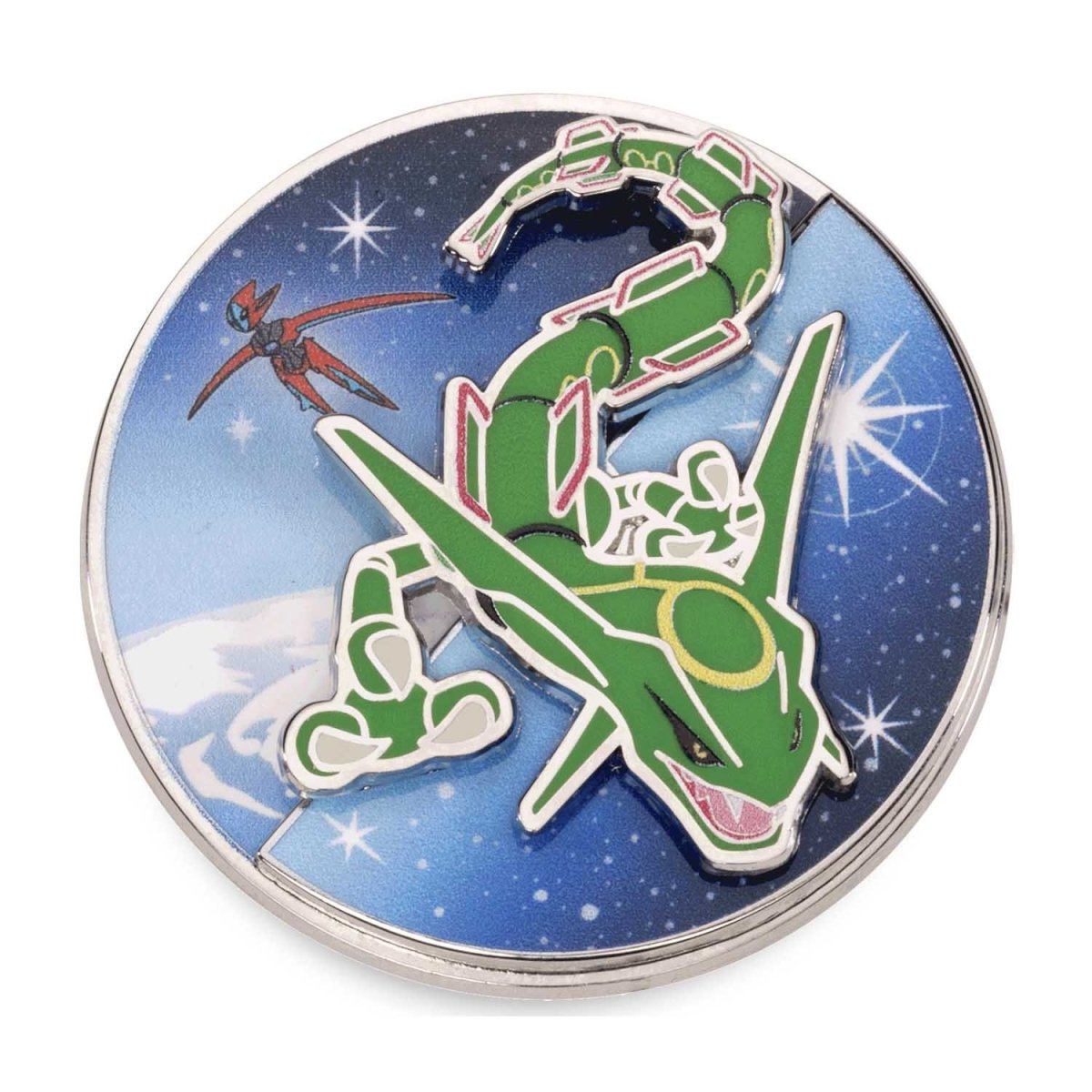 Rayquaza Stellar Sky Pokémon Spinning Scenes Pin | Pokémon Center ...