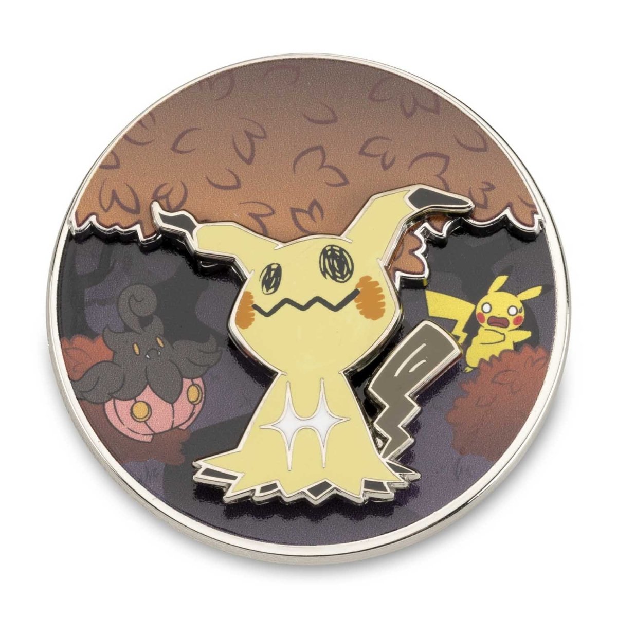 Mimikyu Autumn Leaves Pokémon Spinning Scenes Pin | Pokémon Center ...
