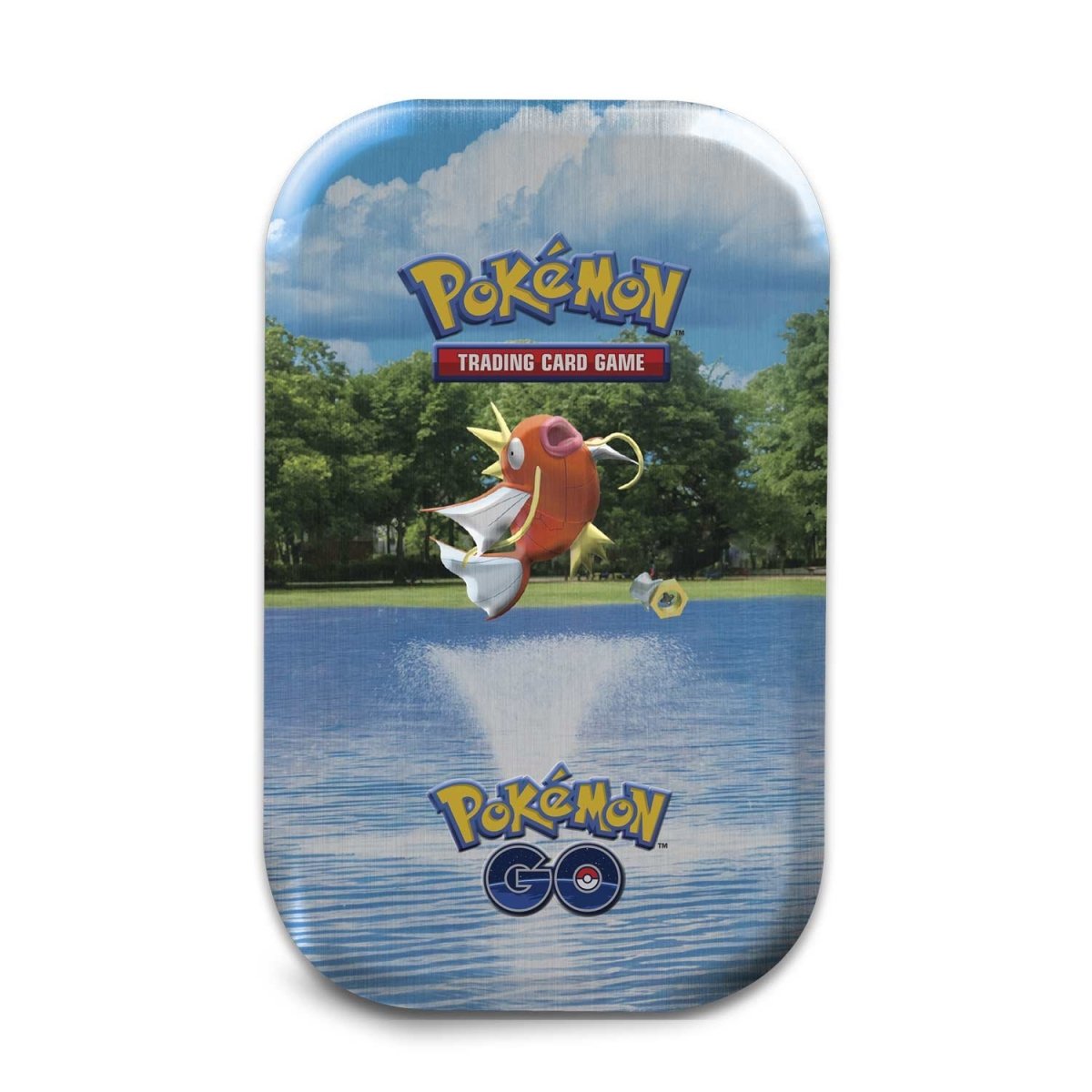 Pokémon TCG: Pokémon GO Mini Tin (Magikarp & Meltan) | Pokémon Center ...