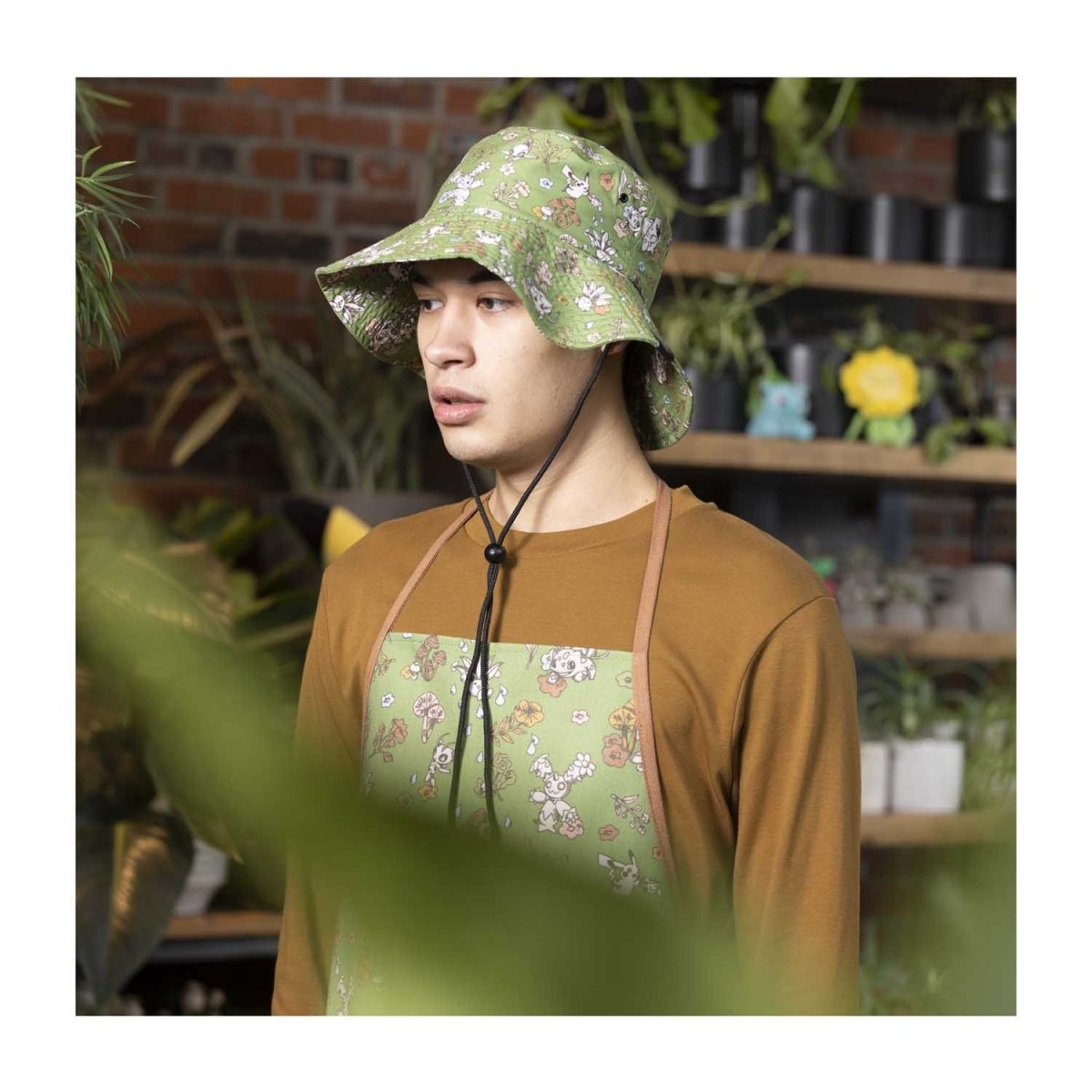Pokémon Gardening Safari Hat (One Size-Adult) | Pokémon Center Official ...