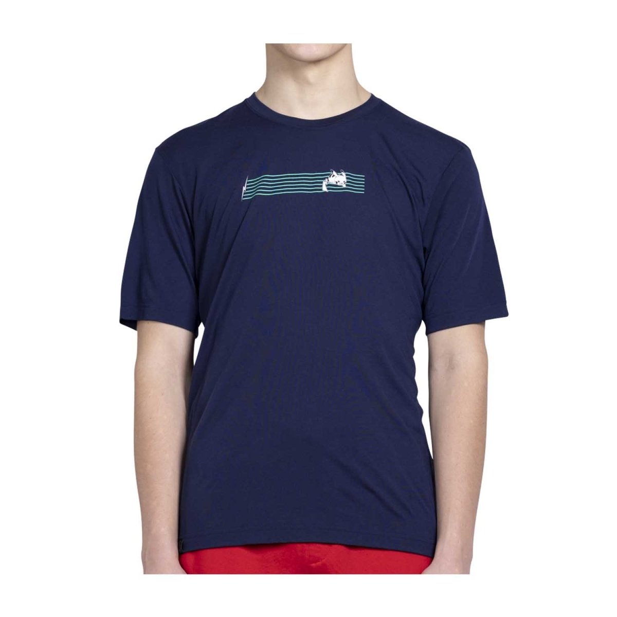 Pikachu Pokémon Active Navy Performance T-Shirt - Men | Pokémon Center ...
