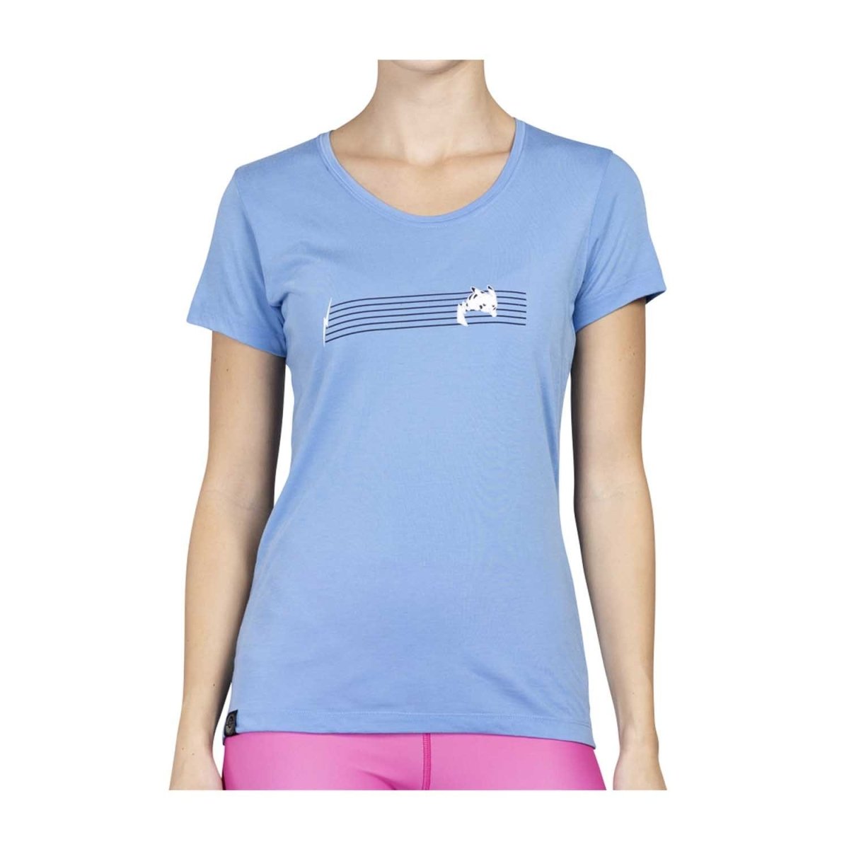Pikachu Pokémon Active Blue Performance T-Shirt - Women | Pokémon ...