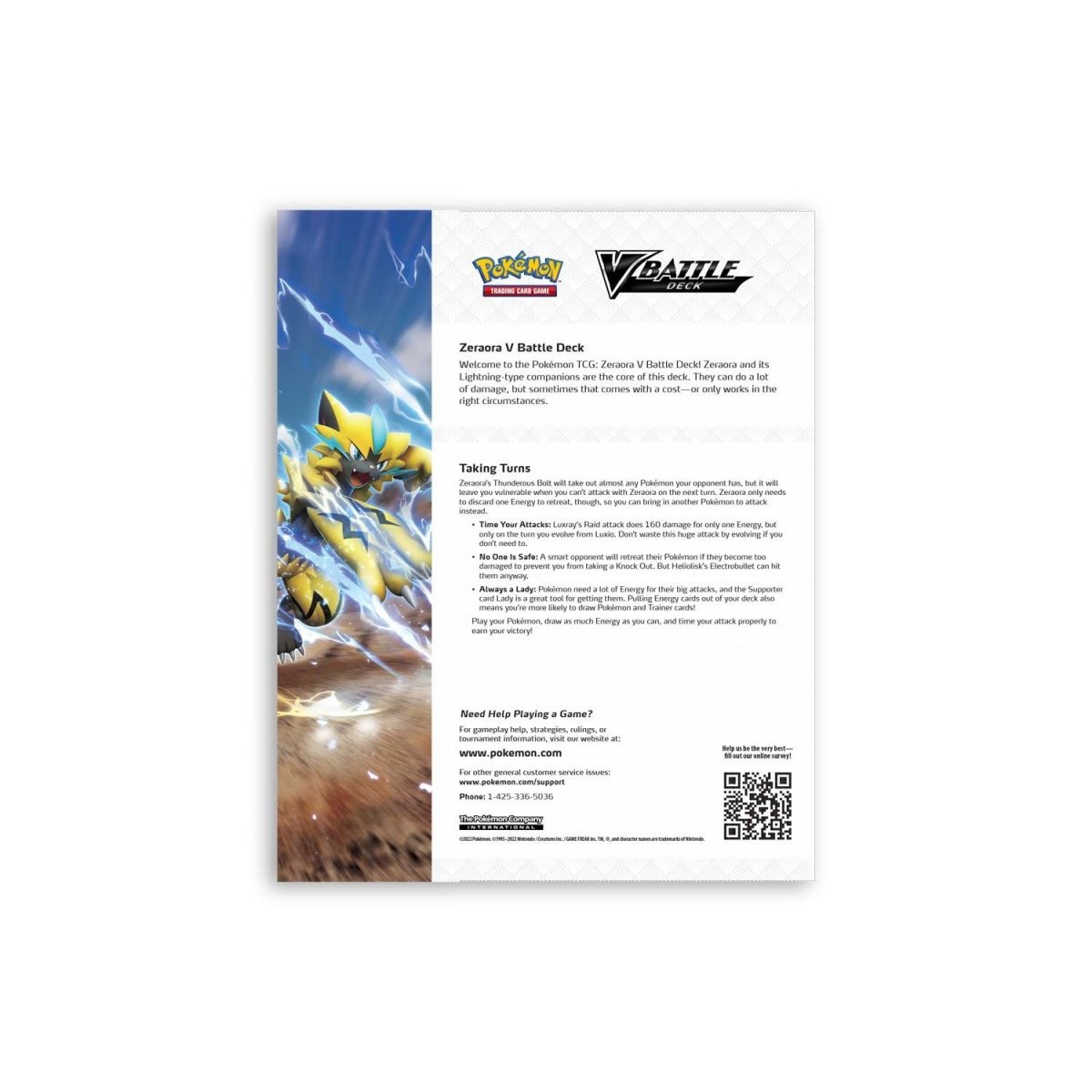 Pokémon TCG: Zeraora V Battle Deck | Pokémon Center Official Site