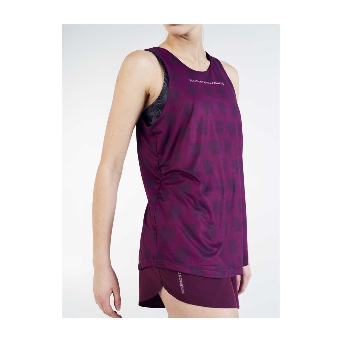 Pokémon Center × Craft: Gengar Faun Burgundy Open-Back Singlet - Women ...