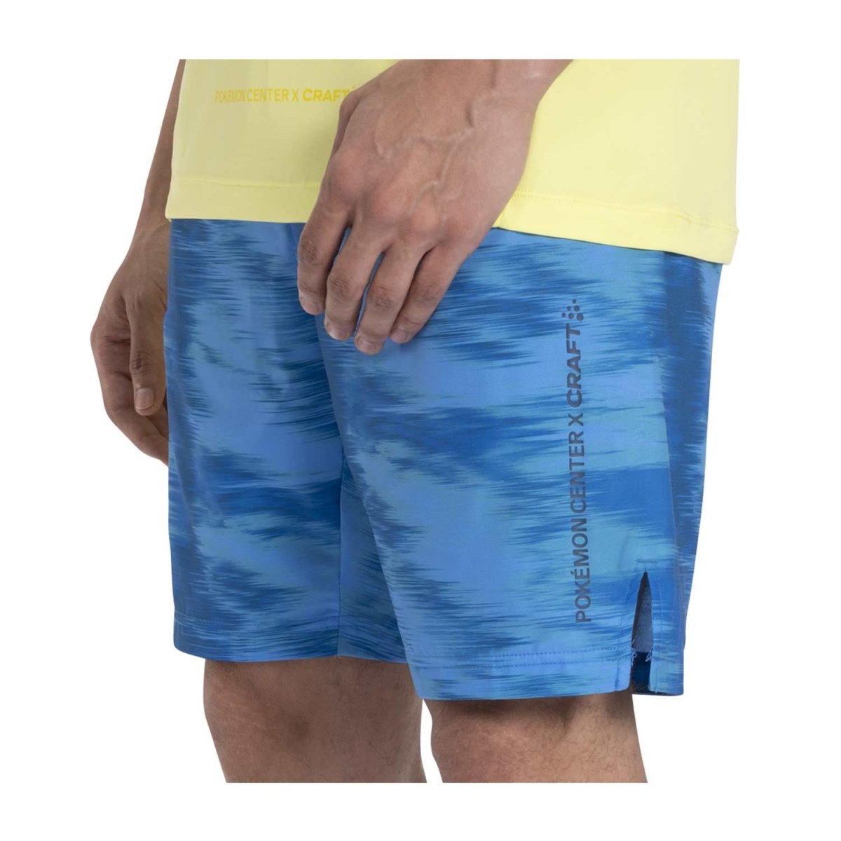 Pokémon Center × Craft: Pikachu Core Charge Plava Shorts - Men ...