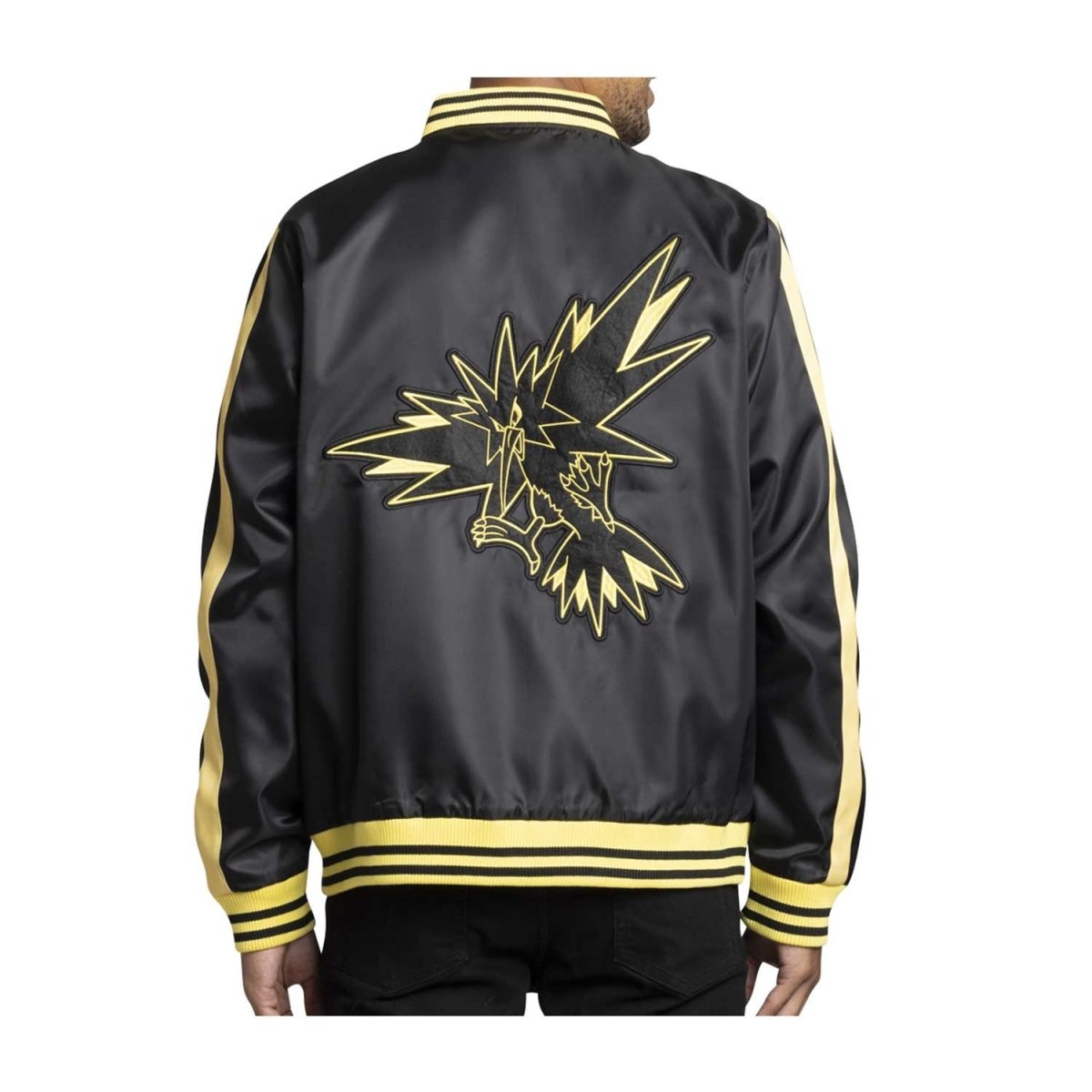 Zapdos Pokémon Jackets Black Snap-Down Jacket - Adult | Pokémon Center ...