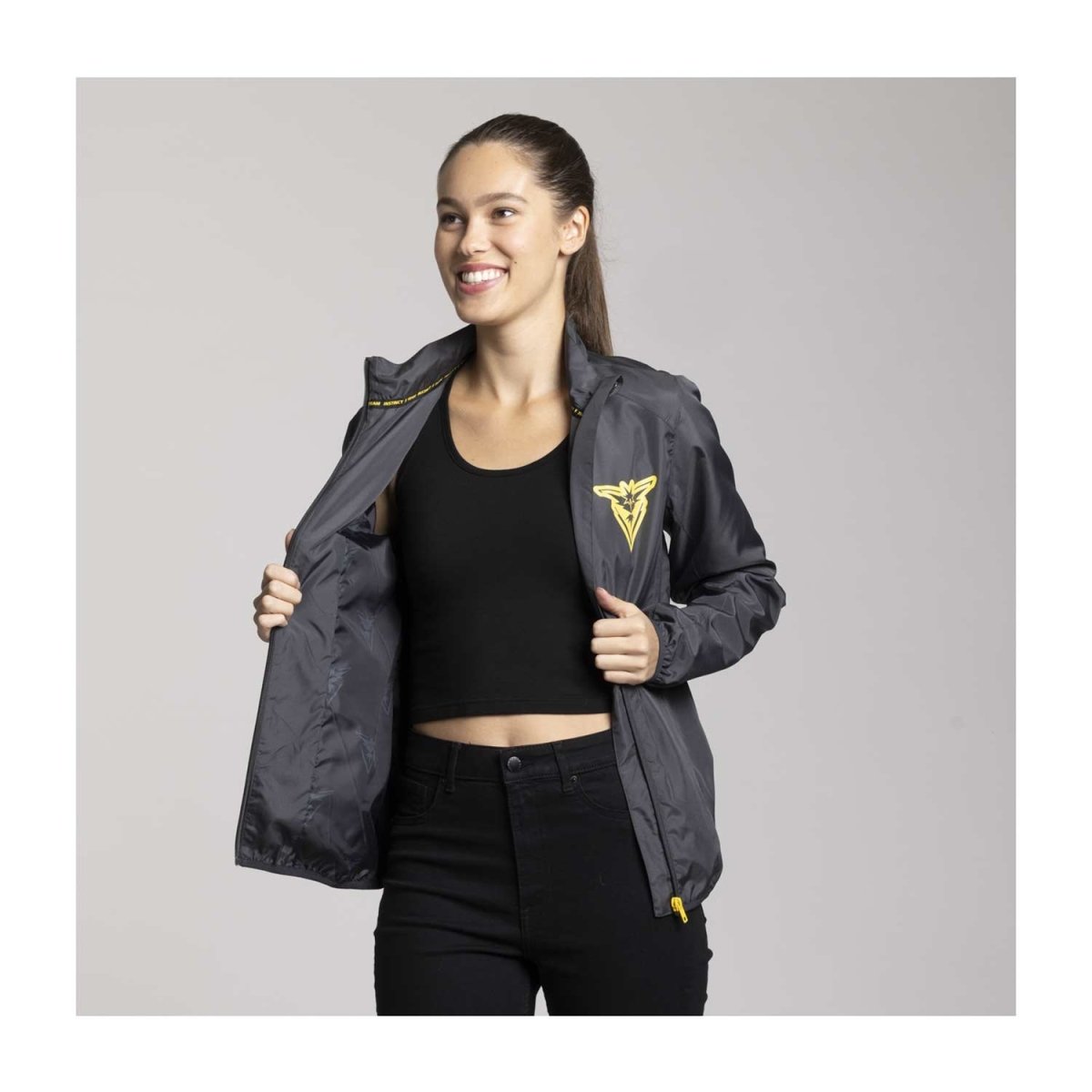 Team Instinct Pokémon GO Teams Zip-Up Jacket - Women | Pokémon Center ...