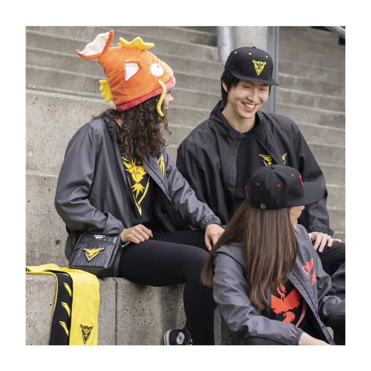 Team Instinct Pokémon GO Teams Zip-Up Jacket - Women | Pokémon Center ...