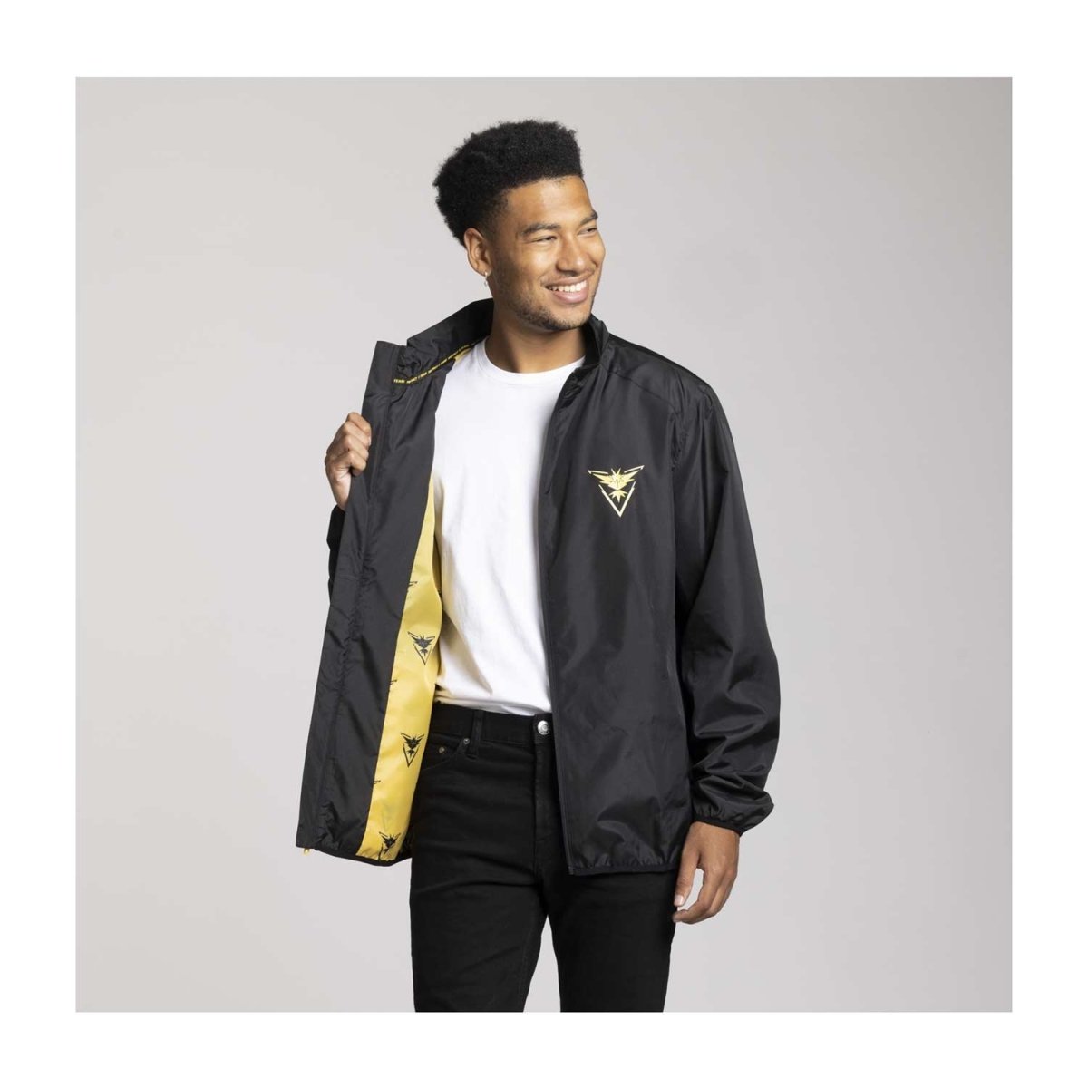 Team Instinct Pokémon GO Teams Zip-Up Jacket - Men | Pokémon Center ...