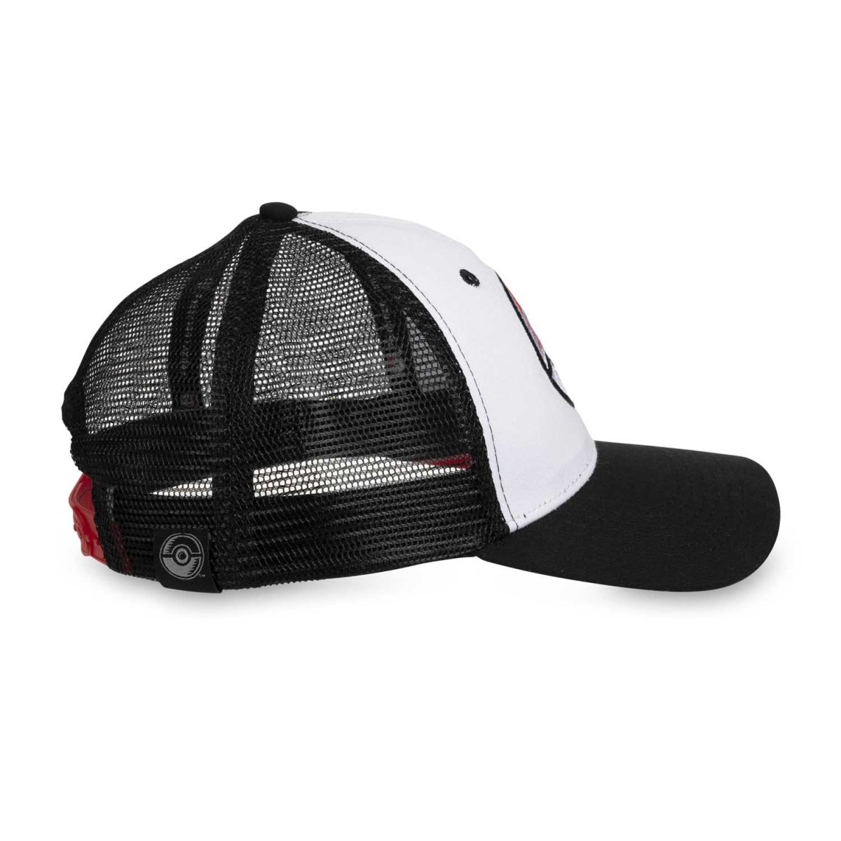 Poké Ball Black & White Baseball Hat (One Size-Adult) | Pokémon Center ...