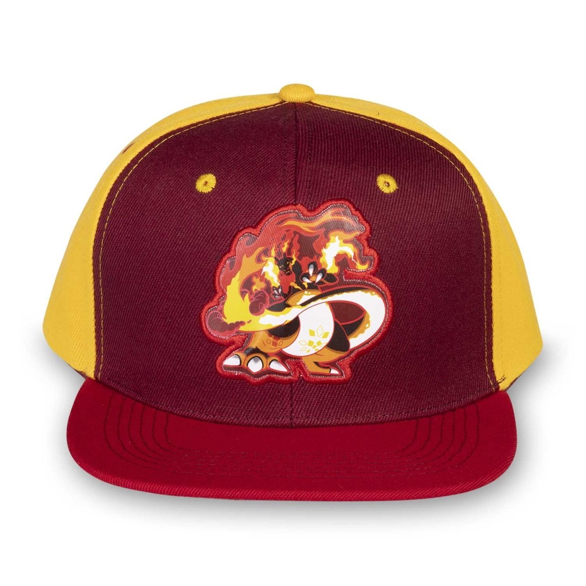 Gigantamax Charizard Red & Orange Flat-Bill Hat (One Size-Adult ...