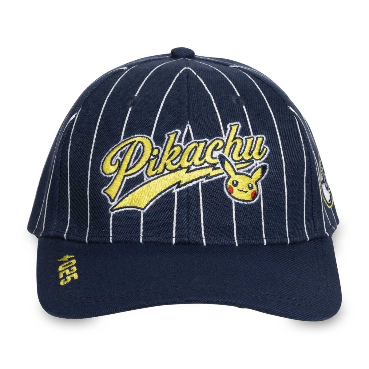 Pikachu Navy Stripe Baseball Hat (One Size-Adult) | Pokémon Center ...