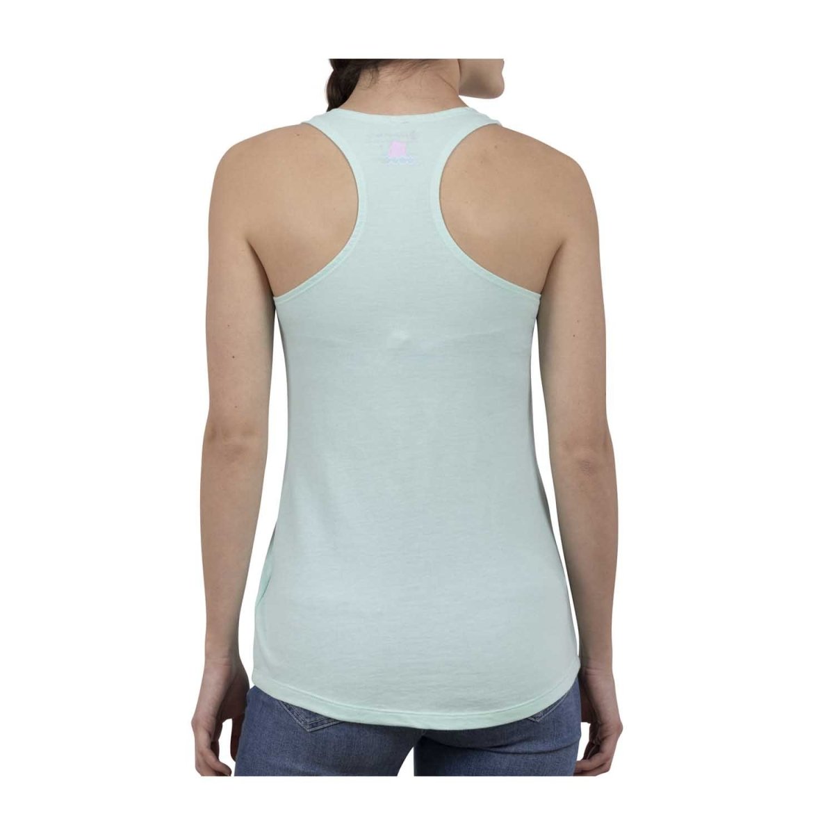 Espeon & Umbreon Summer Fun Light Green Fitted Racerback Tank Top ...