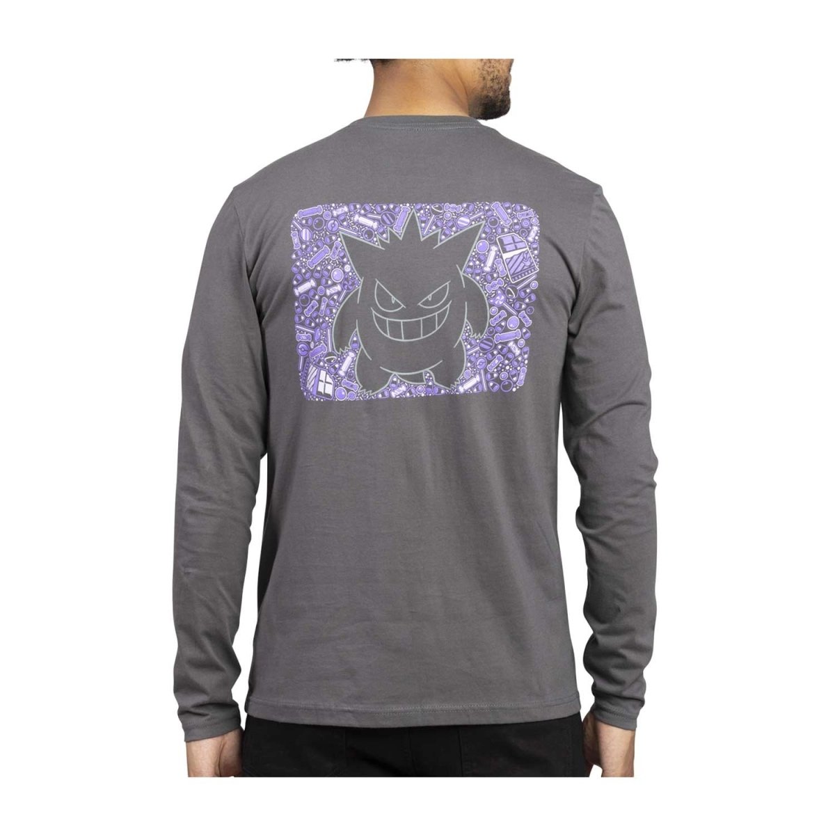 Gengar Pokémon Sweet Temptations Fitted Long-Sleeve T-Shirt - Adult ...