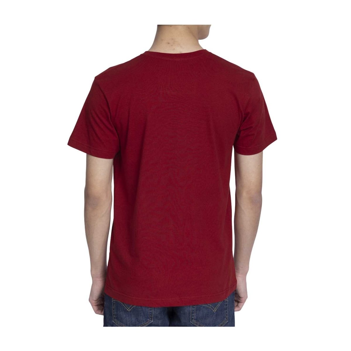 Dawn Pokémon Trainers Dark Red Relaxed Fit Crew Neck T-Shirt - Adult ...