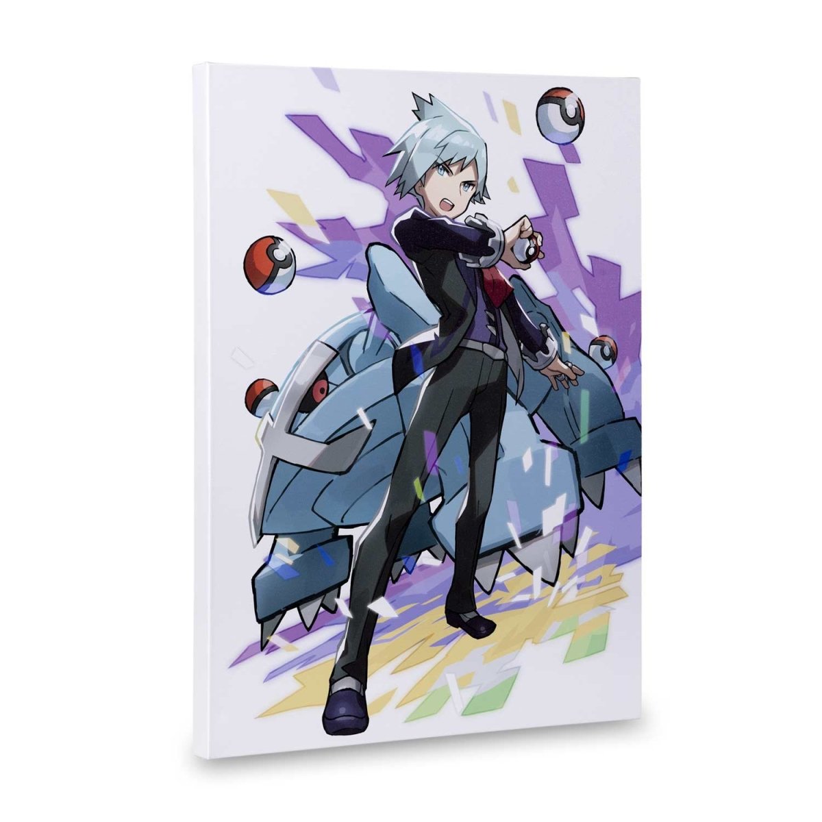Pokémon Trainers: Steven Stone Canvas Wall Art | Pokémon Center ...