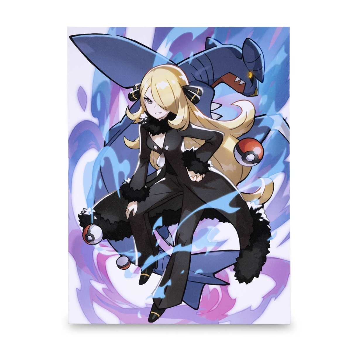 Pok mon Trainers Cynthia Canvas Wall Art Pok mon Center Official Site