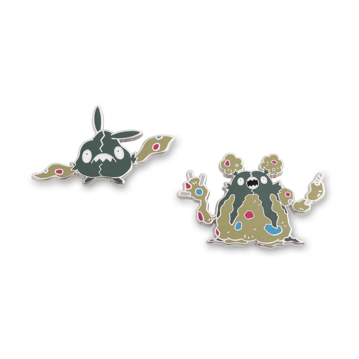 Trubbish & Garbodor Pokémon Pins (2-Pack) | Pokémon Center UK Official Site