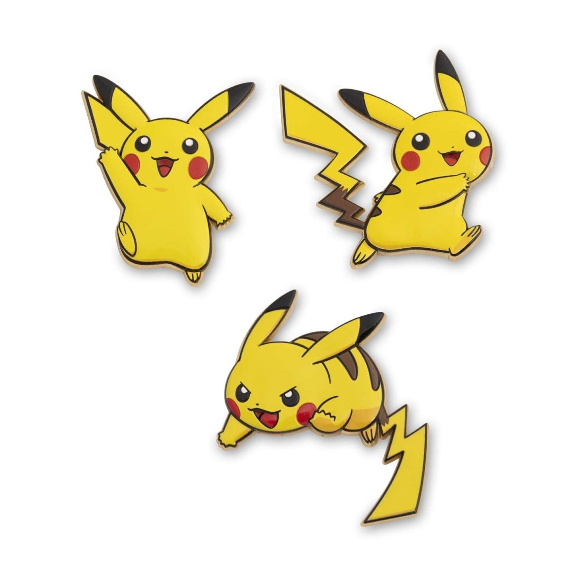 Pokémon Deluxe Pins: Pikachu Pin Box Set (3-Pack) | Pokémon Center UK ...