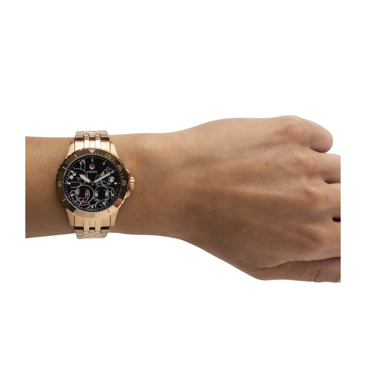 Pokémon Center × Fossil: Kanto First Partners Rose Gold Stainless Steel ...