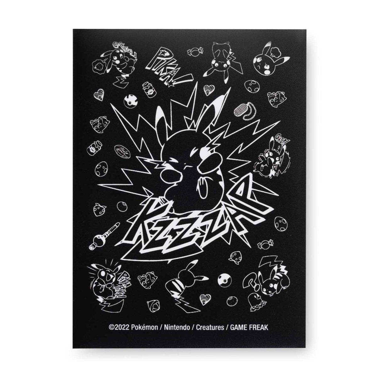 Pokémon TCG: Pikachu Comic-Style Attack Card Sleeves (65 Sleeves ...