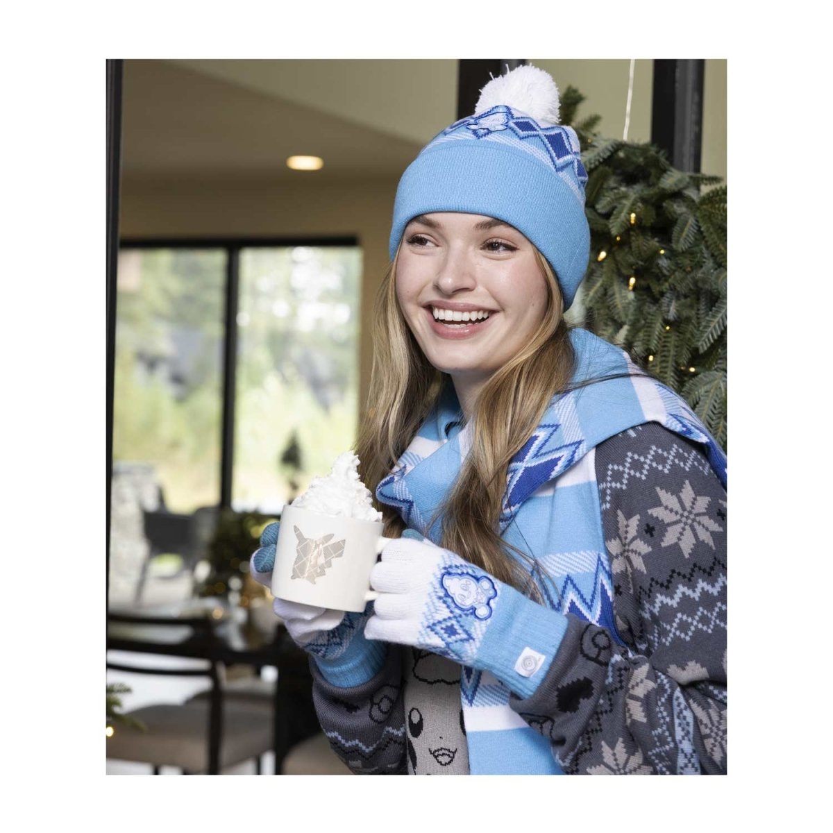 Vanillite Frost Touch Screen Gloves (One Size-Adult) | Pokémon Center ...