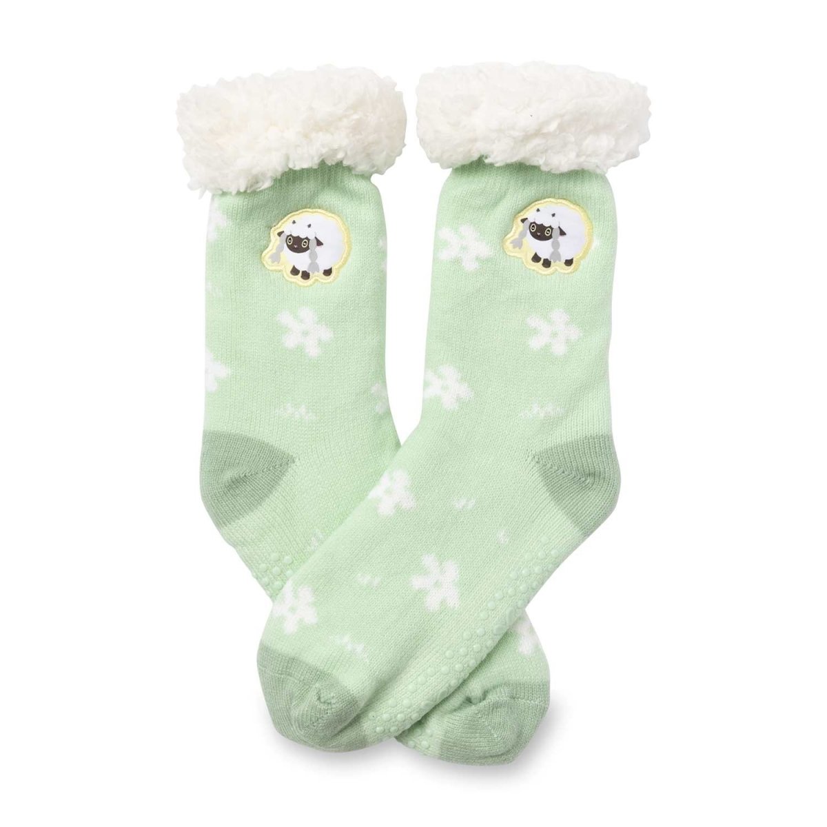 Wooloo Meadow Fleece Socks (One Size-Adult) | Pokémon Center Official Site