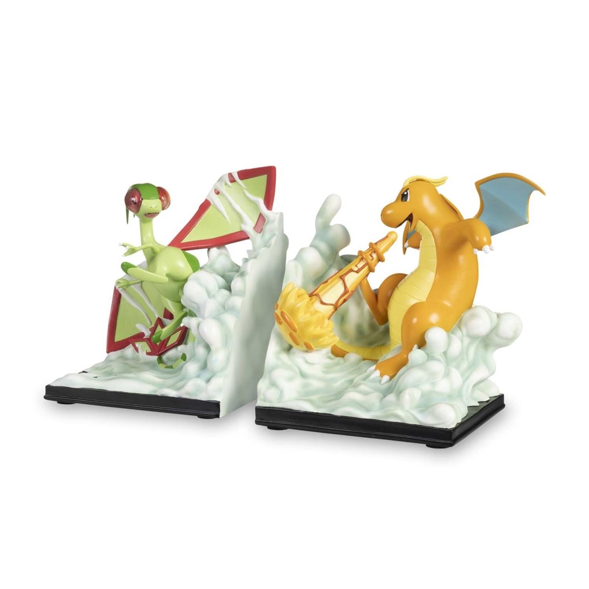 Dragonite & Flygon Clashing Dragons Bookends (2-Piece) | Pokémon Center ...
