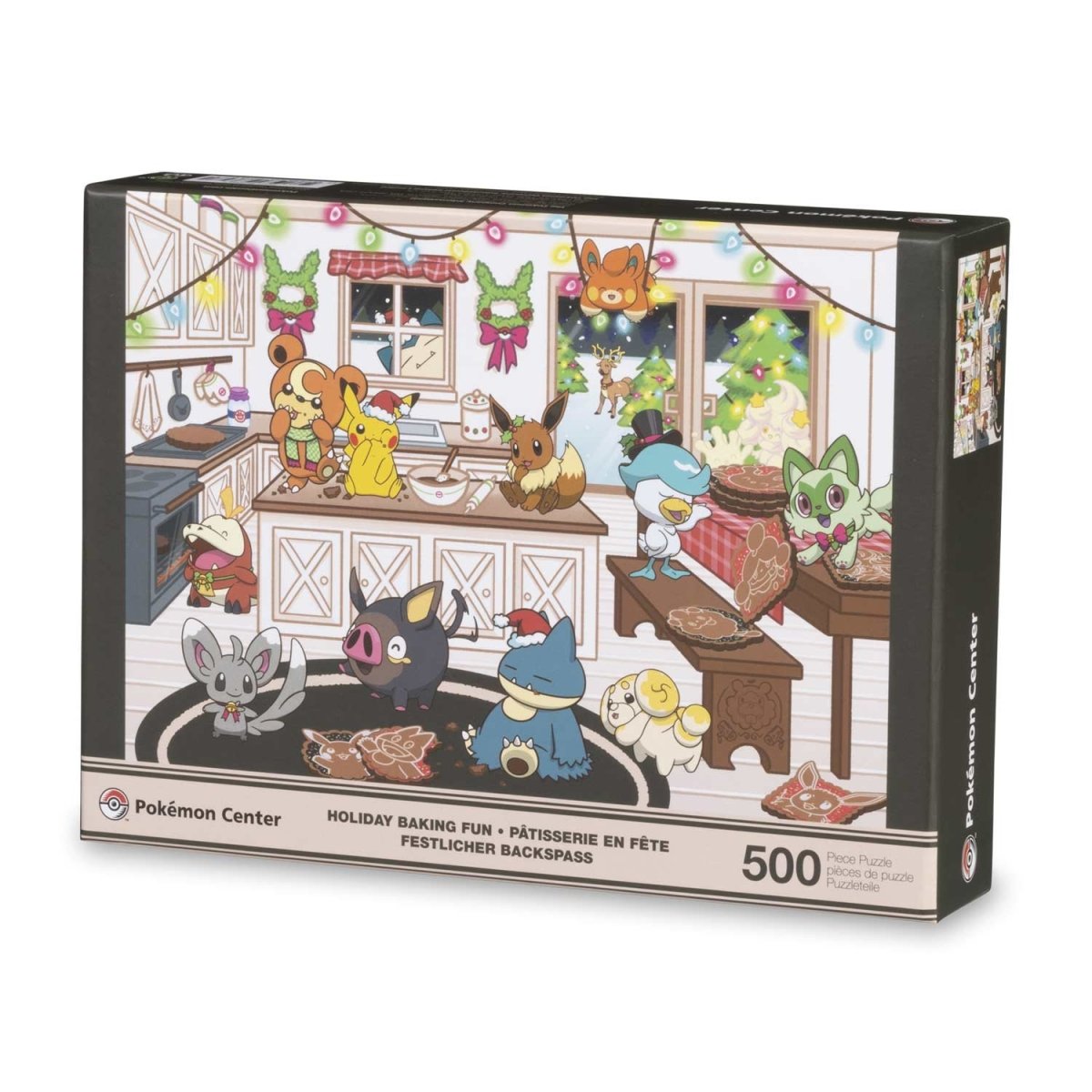Holiday Baking Fun Pokémon Puzzle (500 Pieces) | Pokémon Center ...