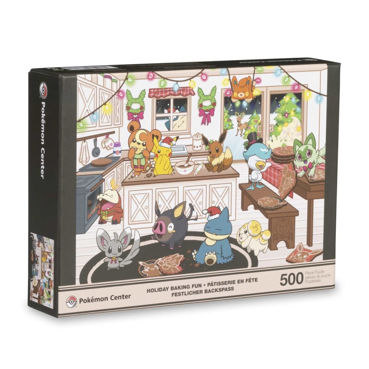 Holiday Baking Fun Pokémon Puzzle (500 Pieces) | Pokémon Center Canada ...
