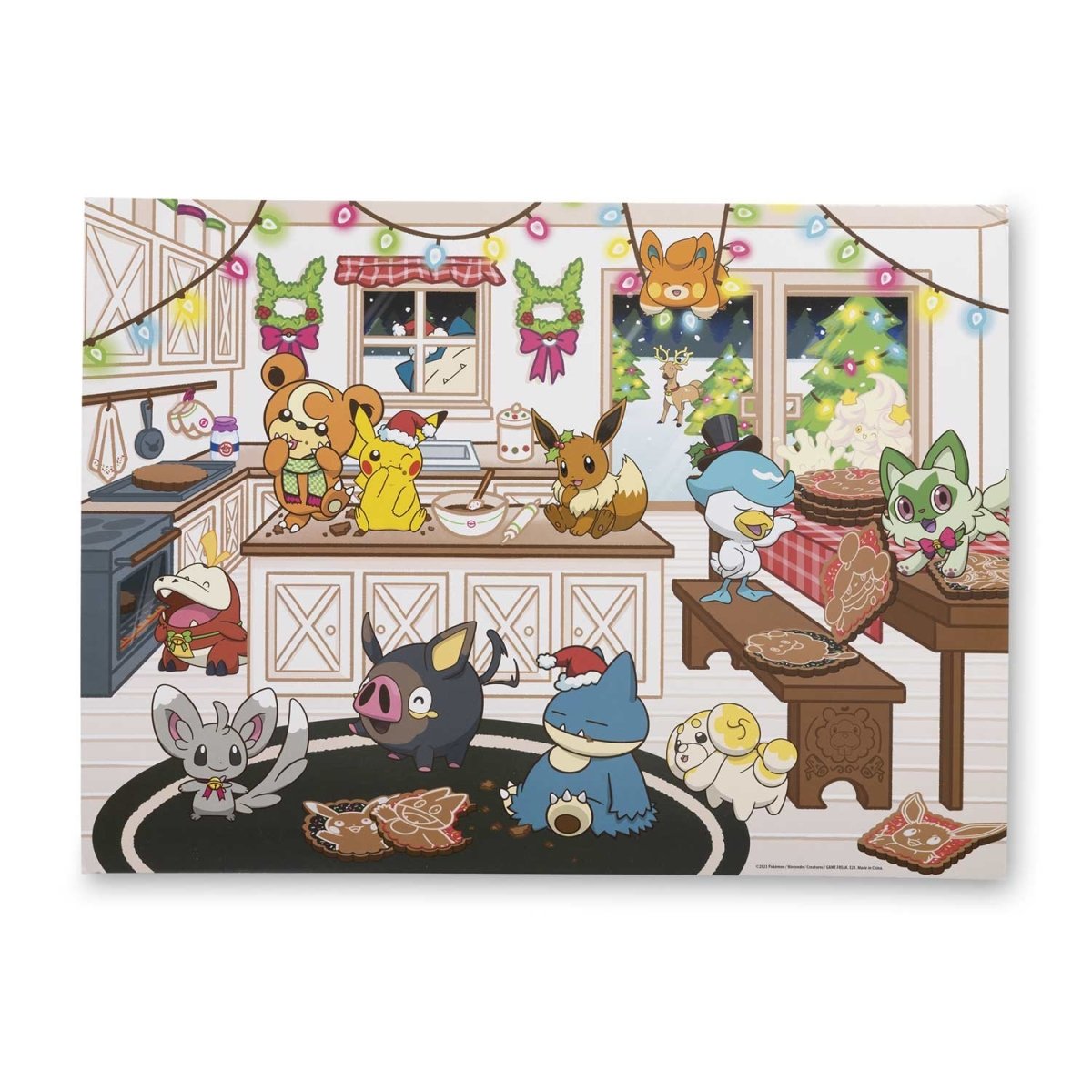 Holiday Baking Fun Pokémon Puzzle (500 Pieces) | Pokémon Center ...