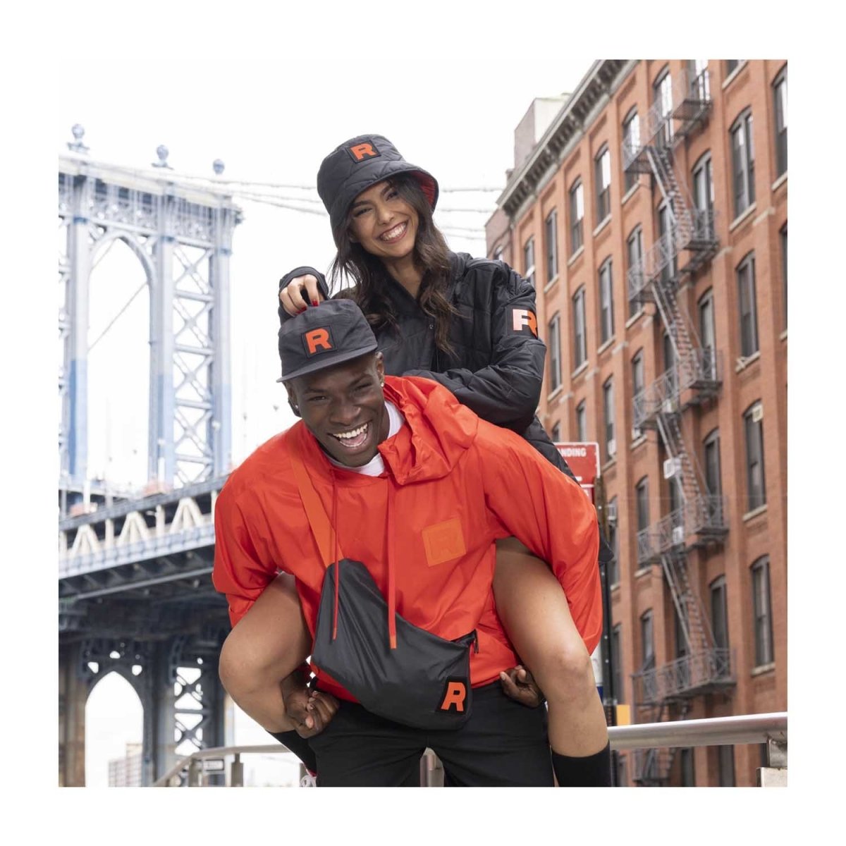 Team Rocket HQ Collection Black Five-Panel Hat (One Size-Adult ...