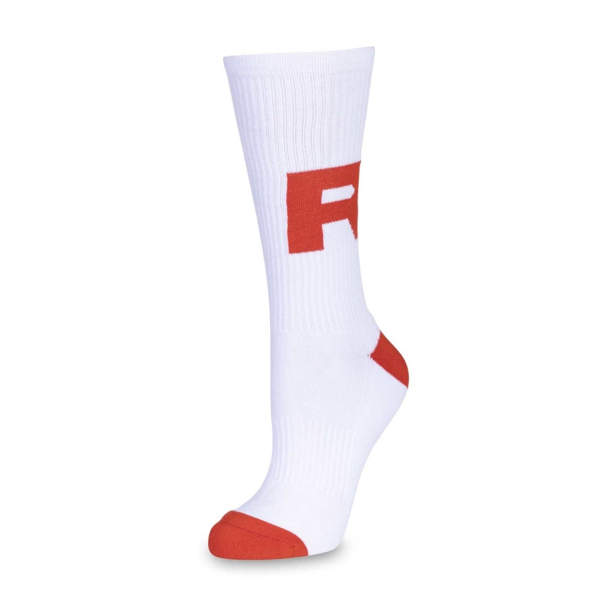 Team Rocket HQ Collection White & Red Crew Socks - Adult | Pokémon ...