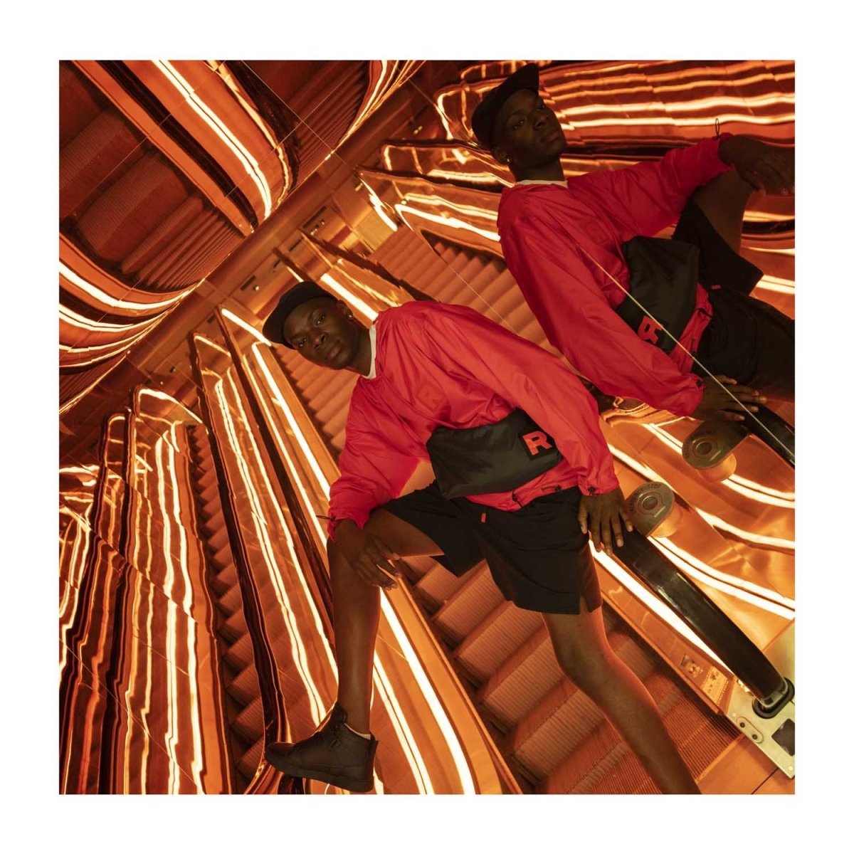 Team Rocket HQ Collection Red Packable Pullover Anorak Jacket - Adult ...