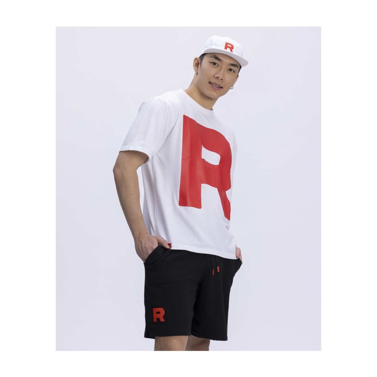 Team Rocket HQ Collection White Oversize T-Shirt - Adult | Pokémon ...