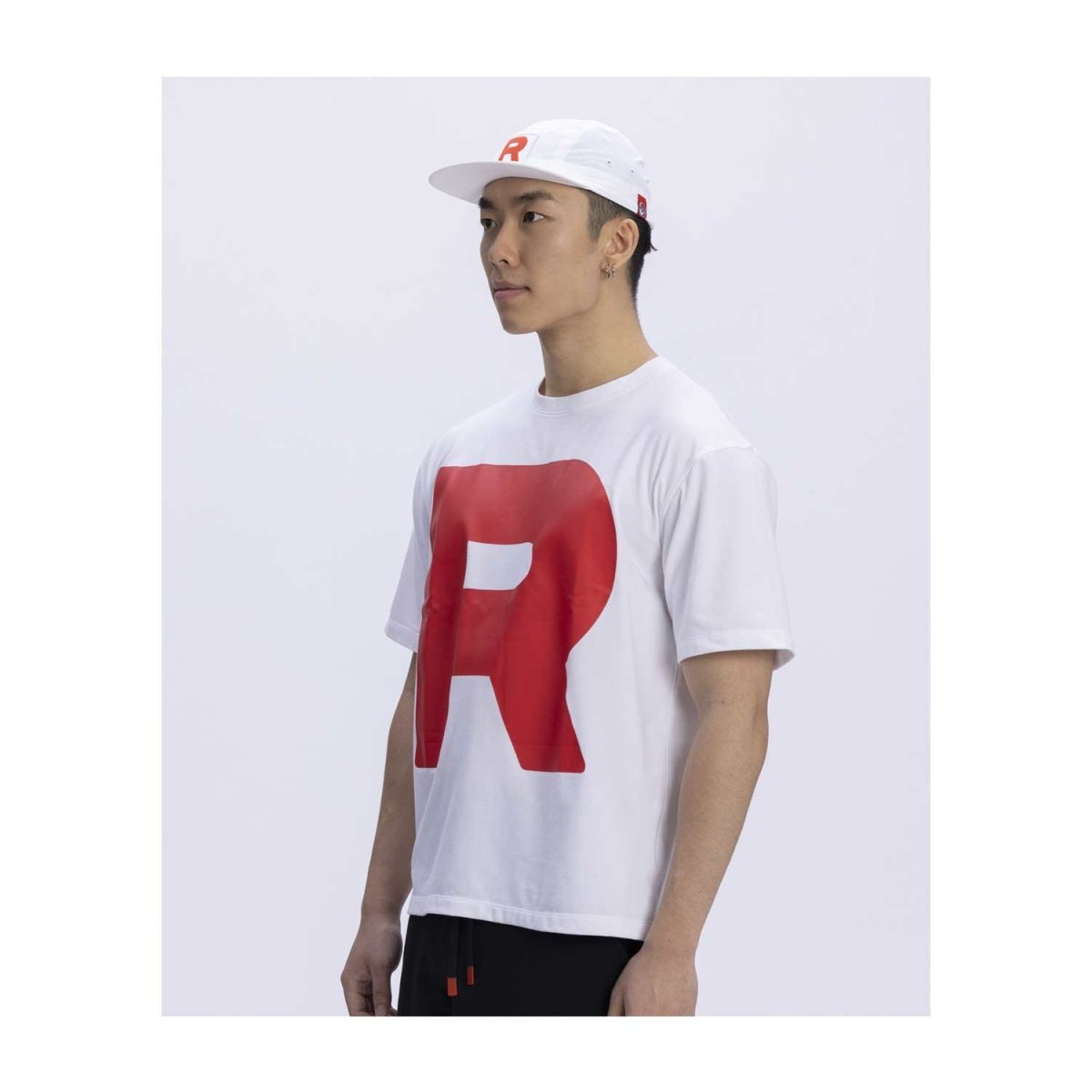 Team Rocket HQ Collection White Oversize T-Shirt - Adult | Pokémon ...