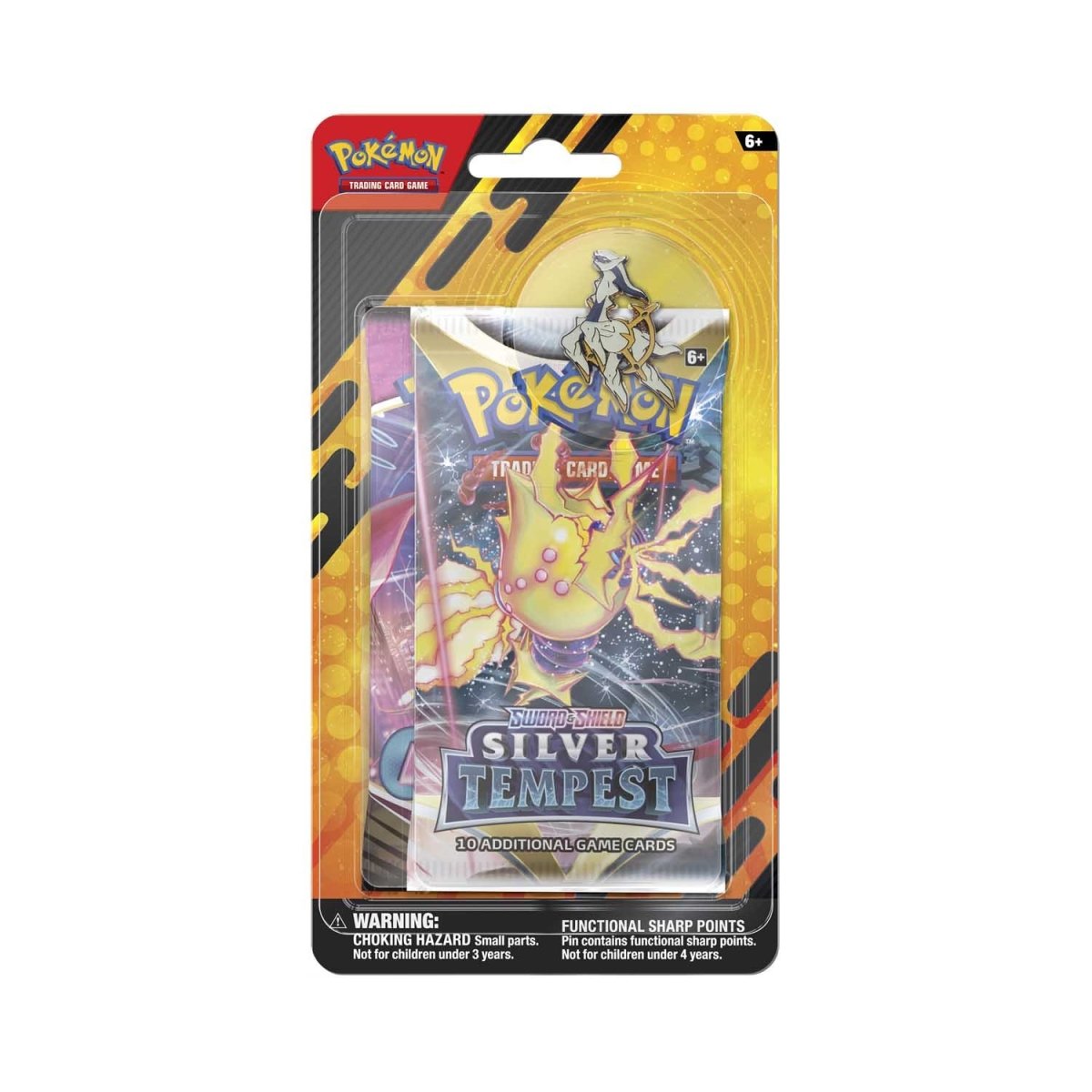 Pokémon TCG: 2 Booster Packs & Arceus Pin | Pokémon Center UK Official Site