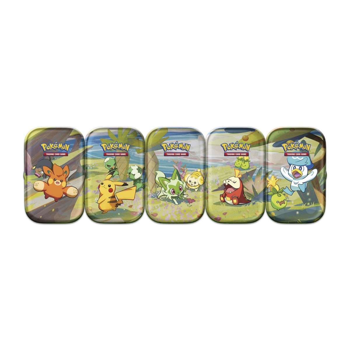 Pokémon TCG: Paldea Friends Mini Tin (Sprigatito) | Pokémon Center UK ...