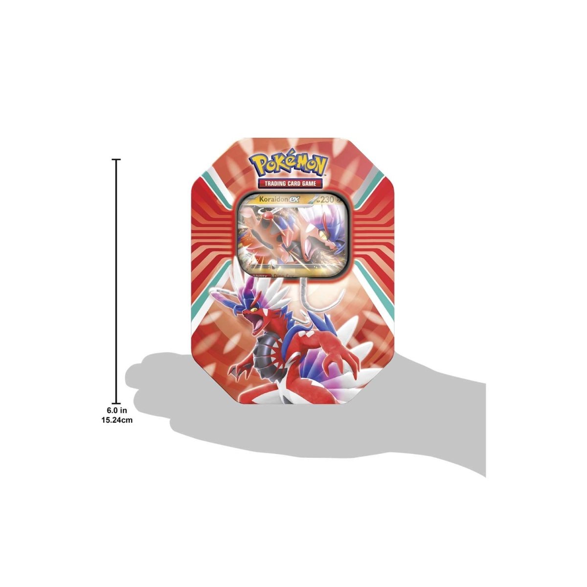 Pokémon TCG: Paldea Legends Tin (Koraidon ex) | Pokémon Center UK ...