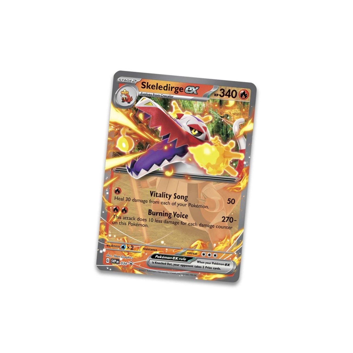 Pokémon TCG: Paldea Partners Tin (Skeledirge ex) | Pokémon Center UK ...