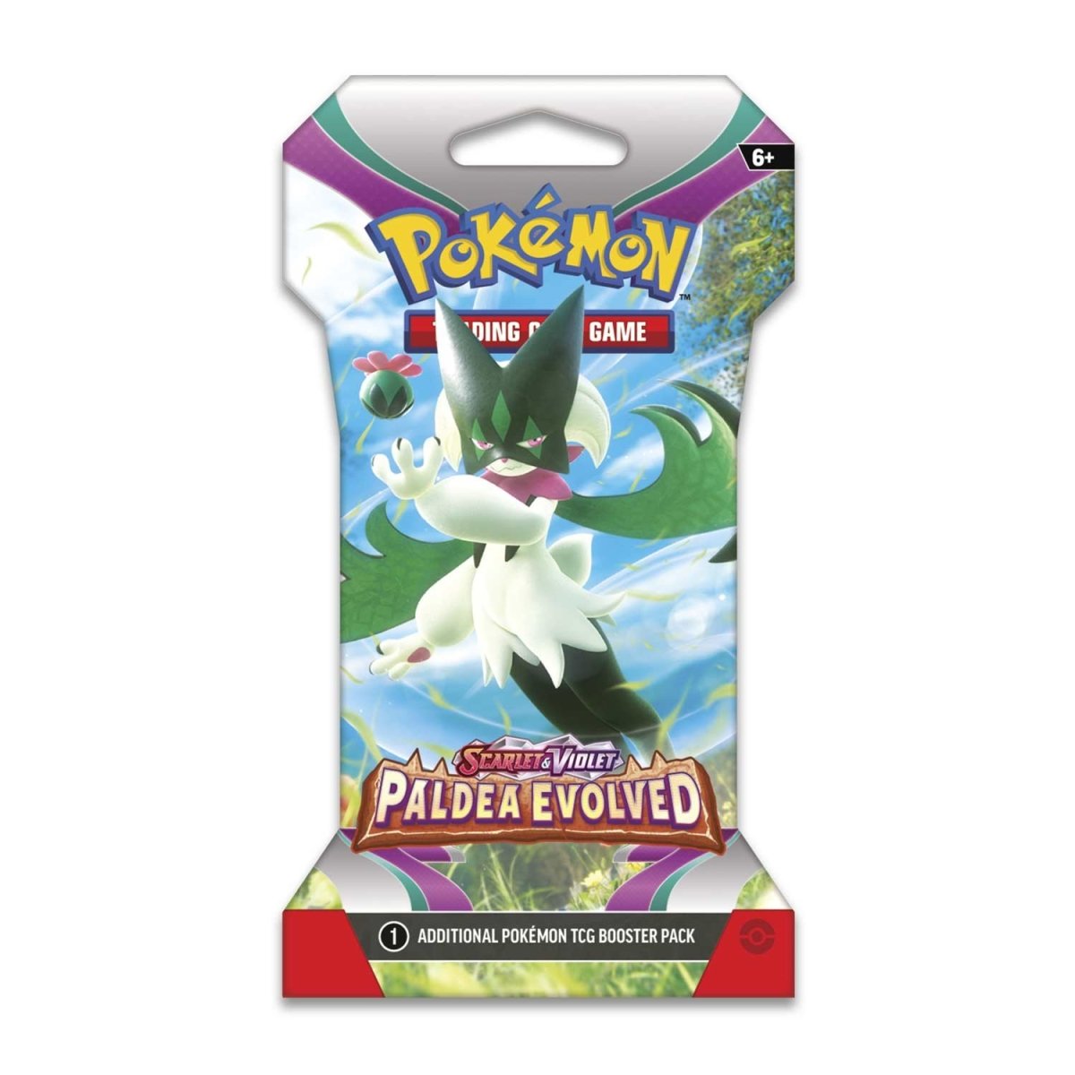 Pokémon TCG: Scarlet & Violet-Paldea Evolved Sleeved Booster Pack (10 Cards) | Pokémon Center ...
