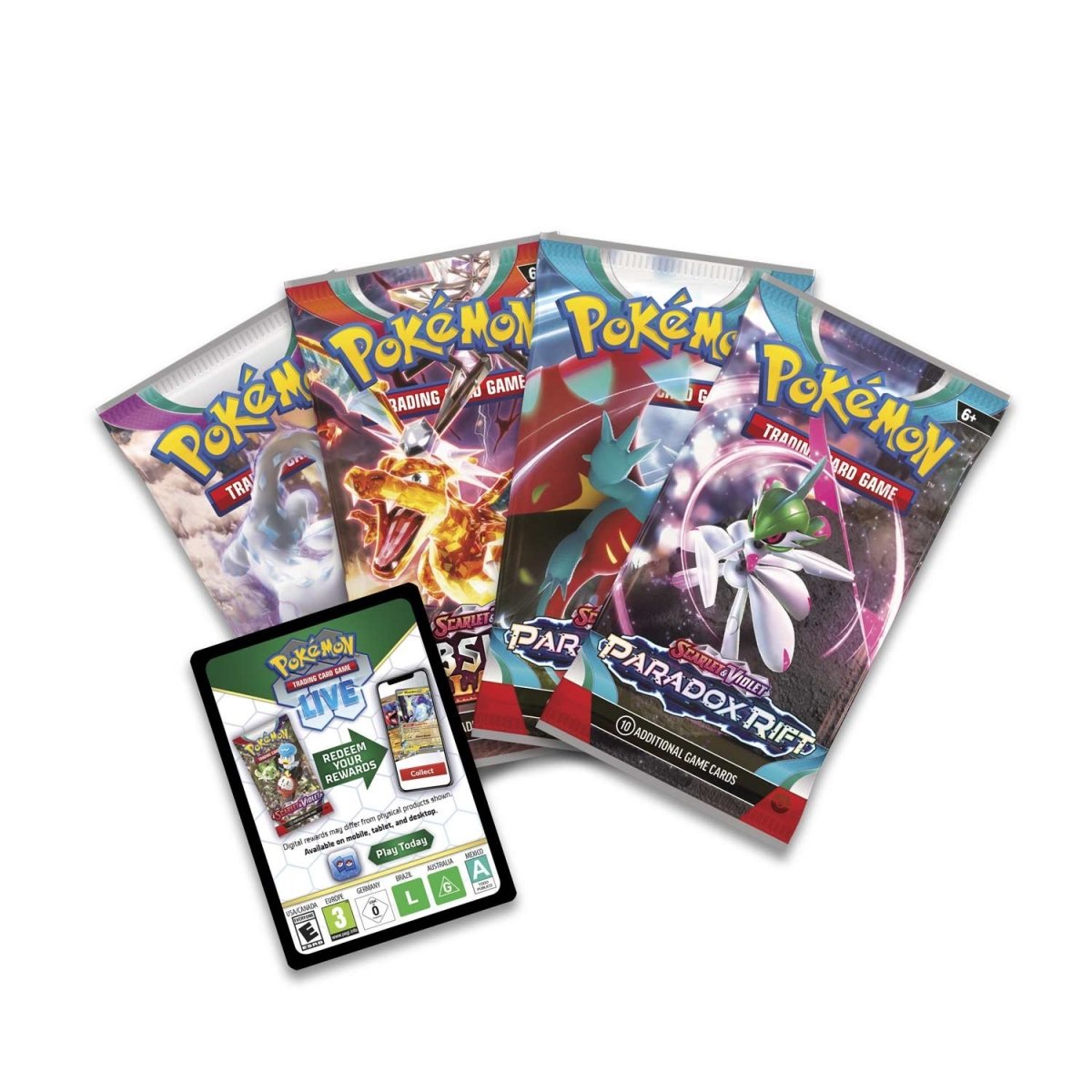 Pokémon TCG: Iron Valiant ex Box | Pokémon Center UK Official Site