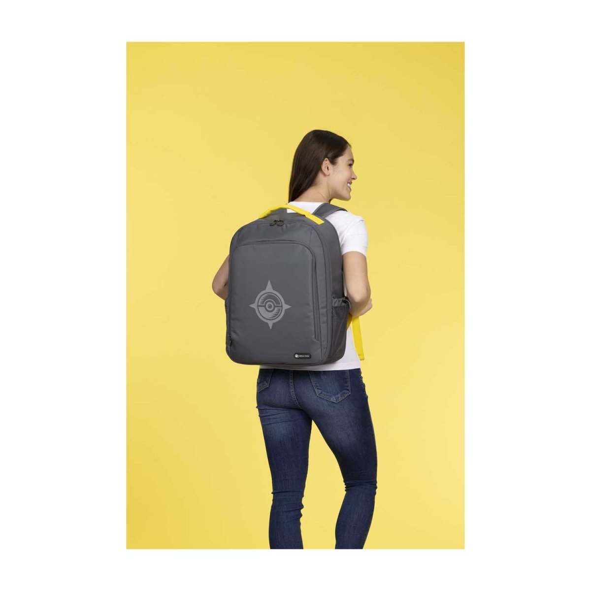 Pokémon Everyday Bags: Gray & Yellow TCG Backpack | Pokémon Center ...