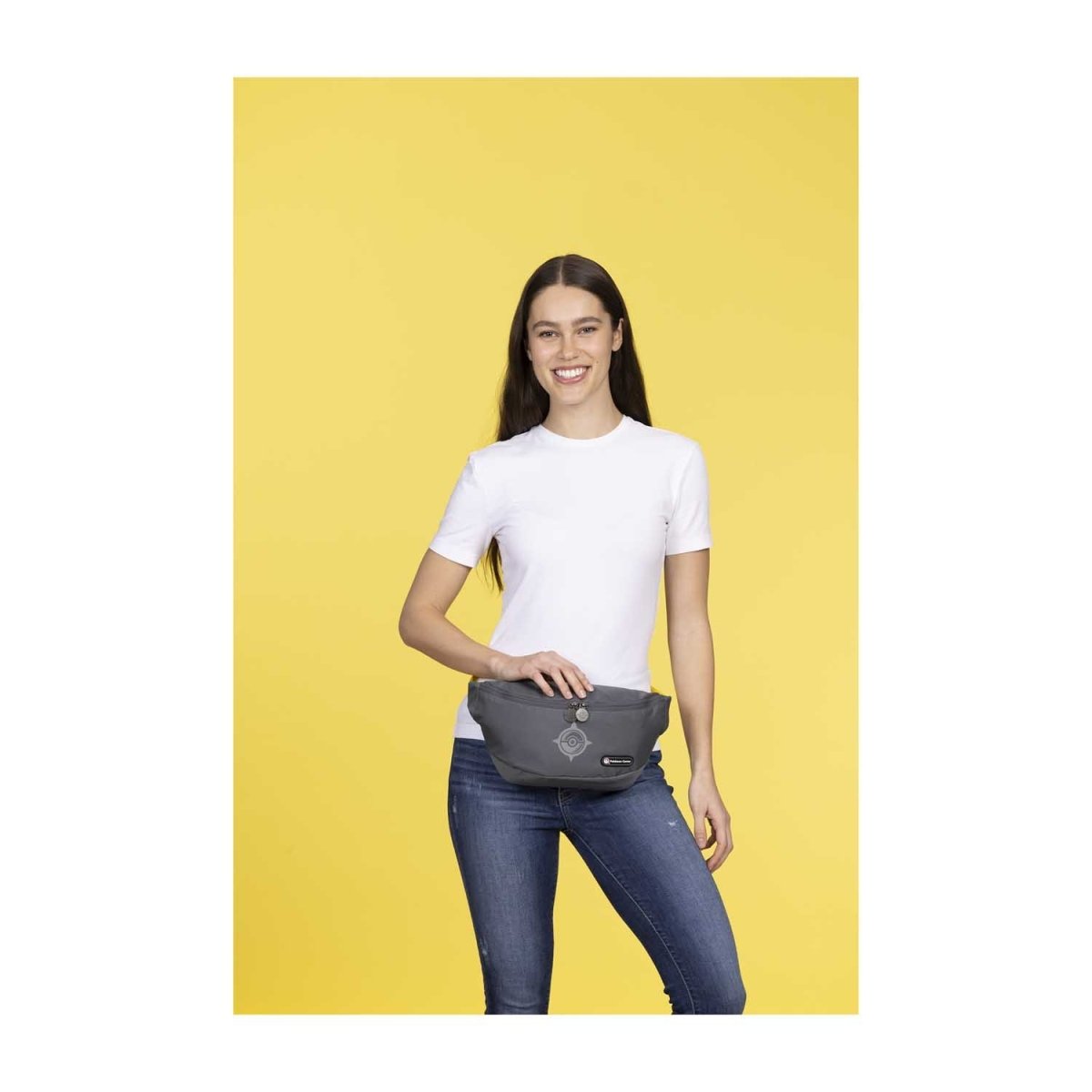 Pokémon Everyday Bags: Gray & Yellow Waist Bag | Pokémon Center ...