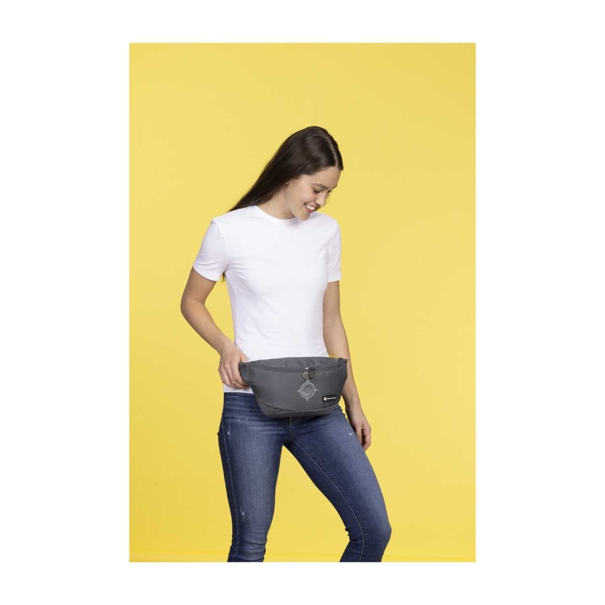 Pokémon Everyday Bags: Gray & Yellow Waist Bag | Pokémon Center ...