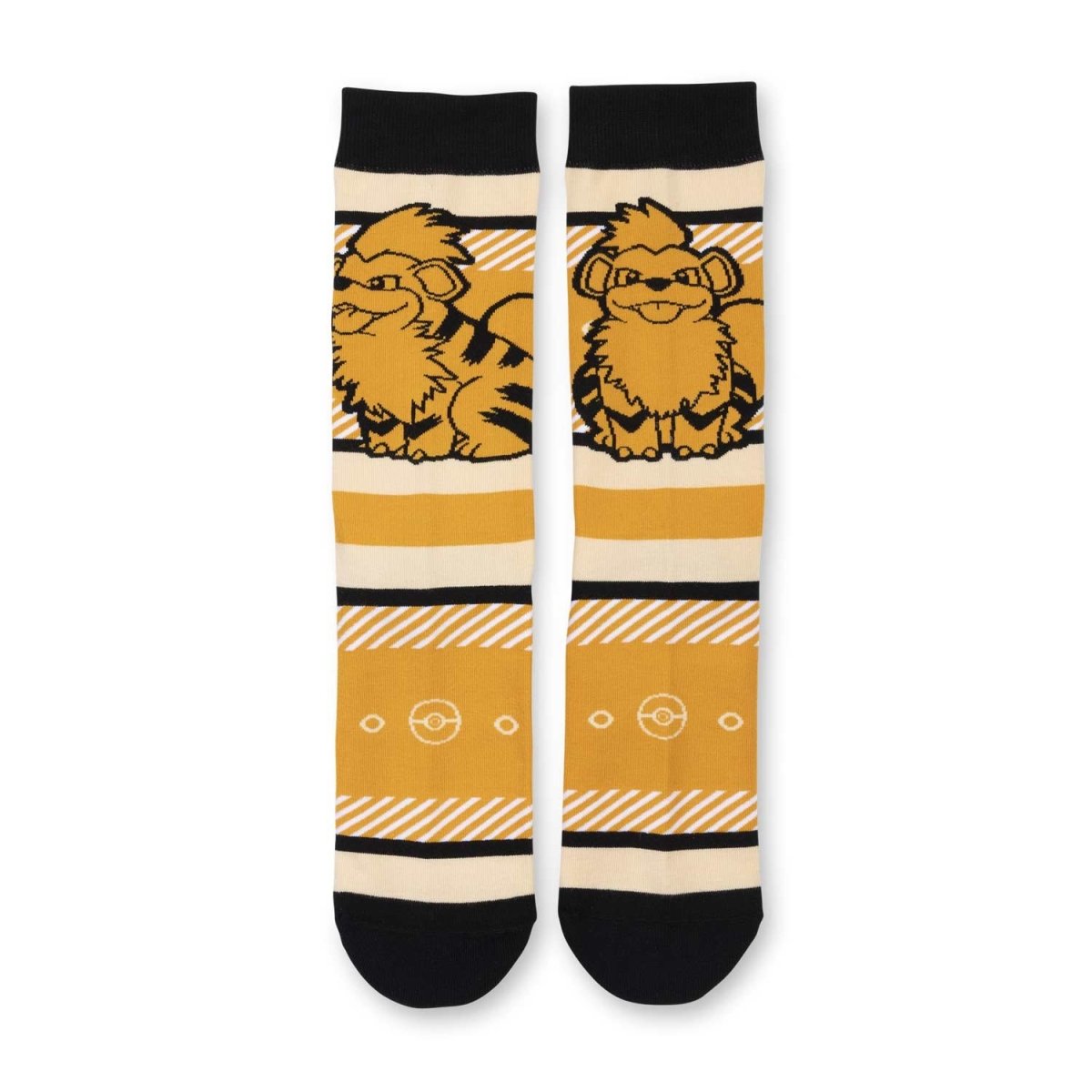 Growlithe Guardian Crew Socks (One Size-Adult) | Pokémon Center ...
