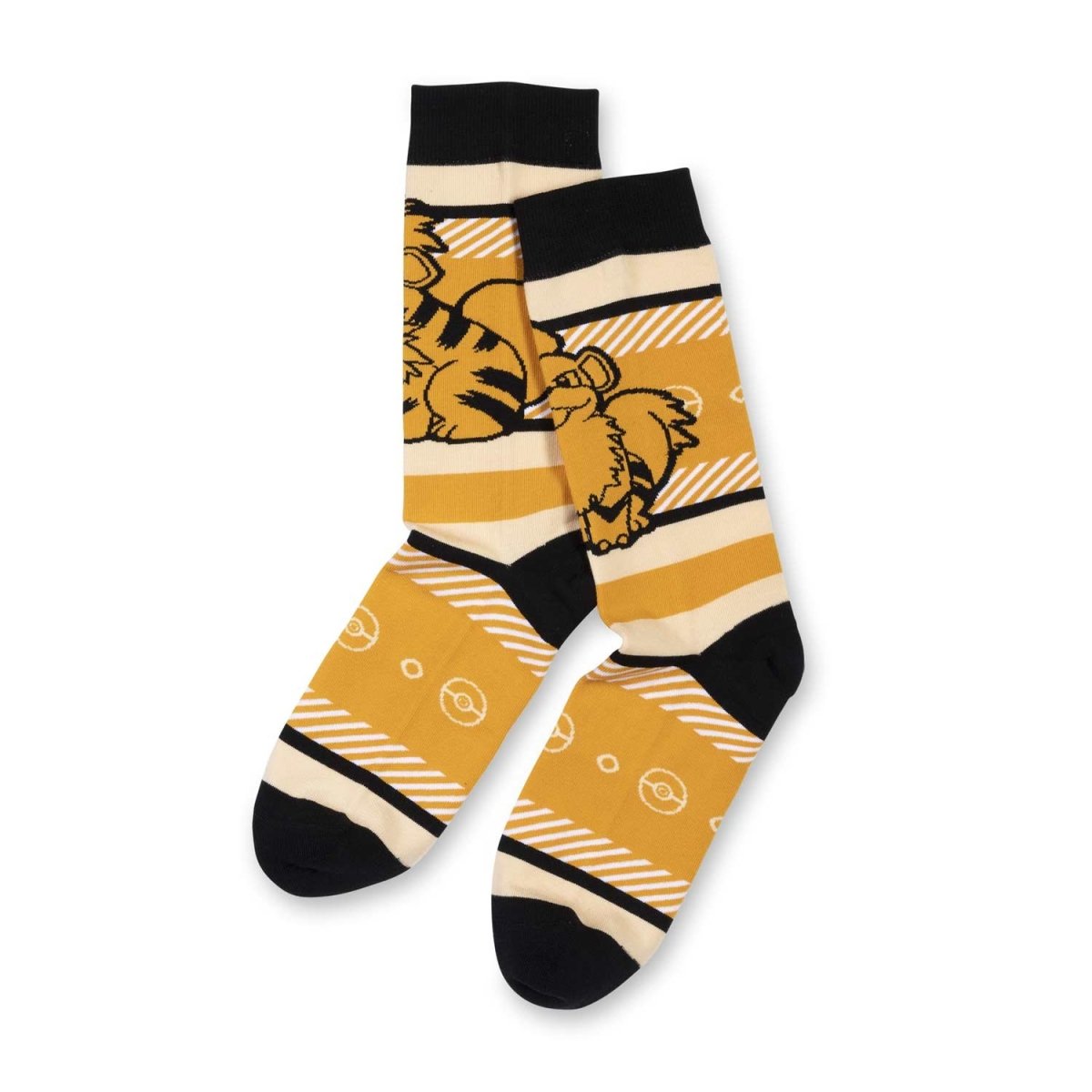 Growlithe Guardian Crew Socks (One Size-Adult) | Pokémon Center ...