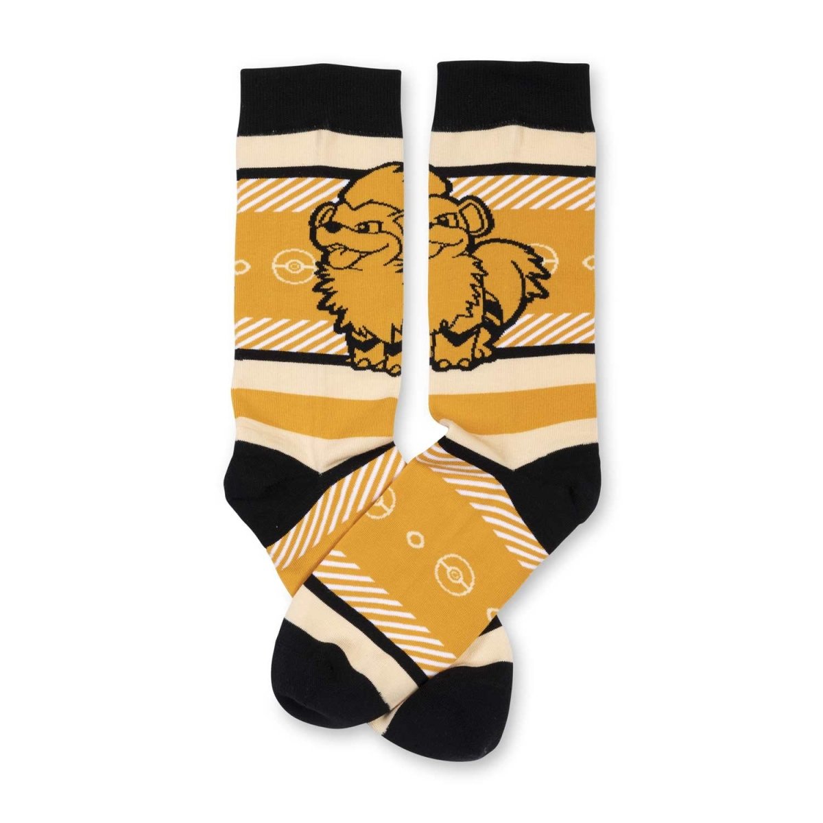 Growlithe Guardian Crew Socks (One Size-Adult) | Pokémon Center ...